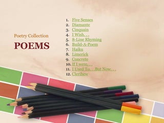 Poetry Collection | PPTX