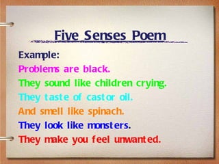 Poetry collection (overview) | PPT