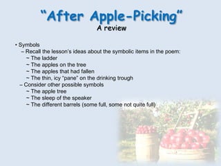 Poetry comparison project | PPTX