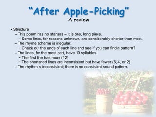 Poetry comparison project | PPTX