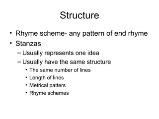 Poetry Creative Writing | PPT