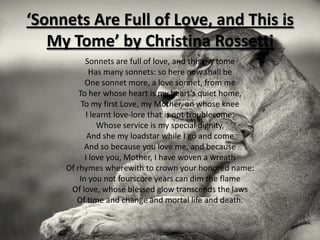 Poetry dedication project | PPT