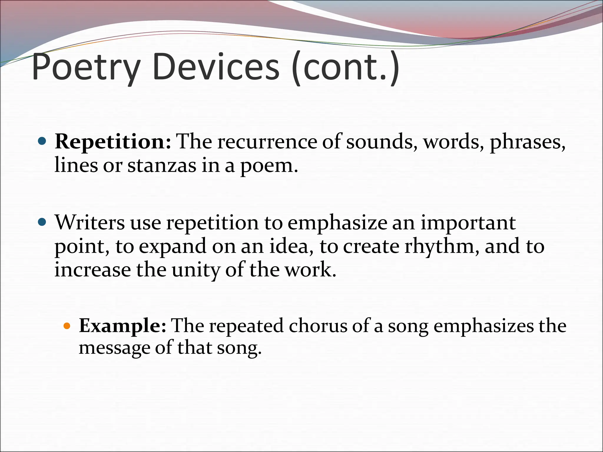 Poetry Devices Structure and Forms.ppt