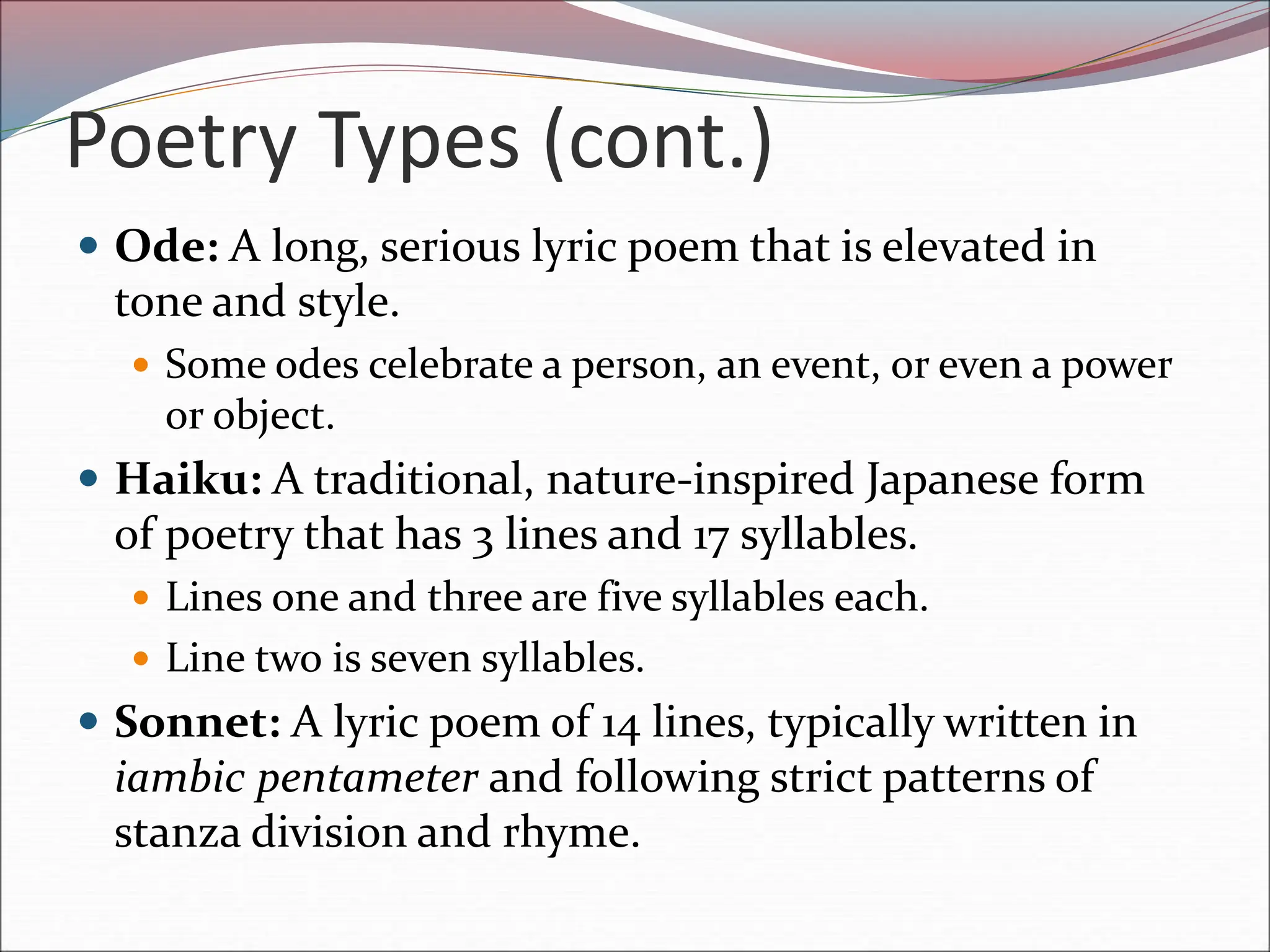Poetry Devices Structure and Forms.ppt
