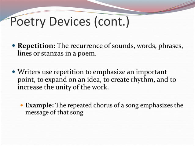 Poetry Devices Structure and Forms.ppt