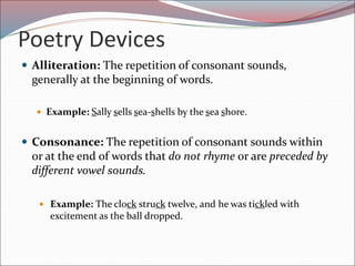 Poetry Devices Structure and Forms.ppt