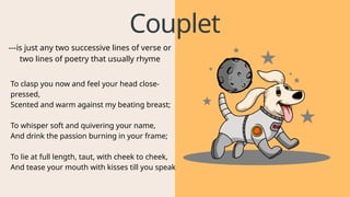 Different Types of Poems Education Presentation in Blue and Orange ...