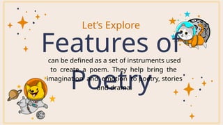 Different Types of Poems Education Presentation in Blue and Orange ...