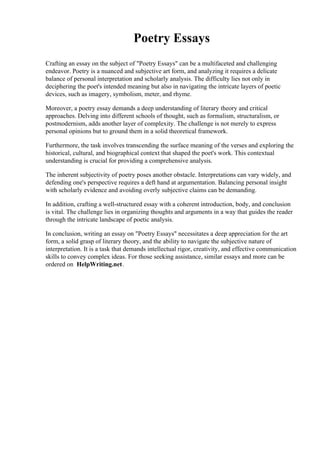 Poetry Essays.pdf