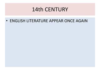 English poetry/Poetry evolution in England | PPT