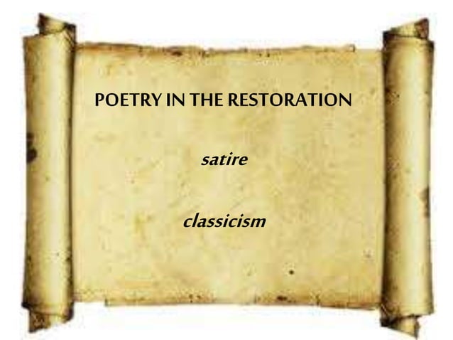 English poetry/Poetry evolution in England | PPT