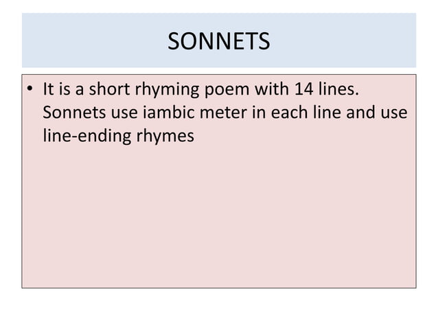 English poetry/Poetry evolution in England | PPT
