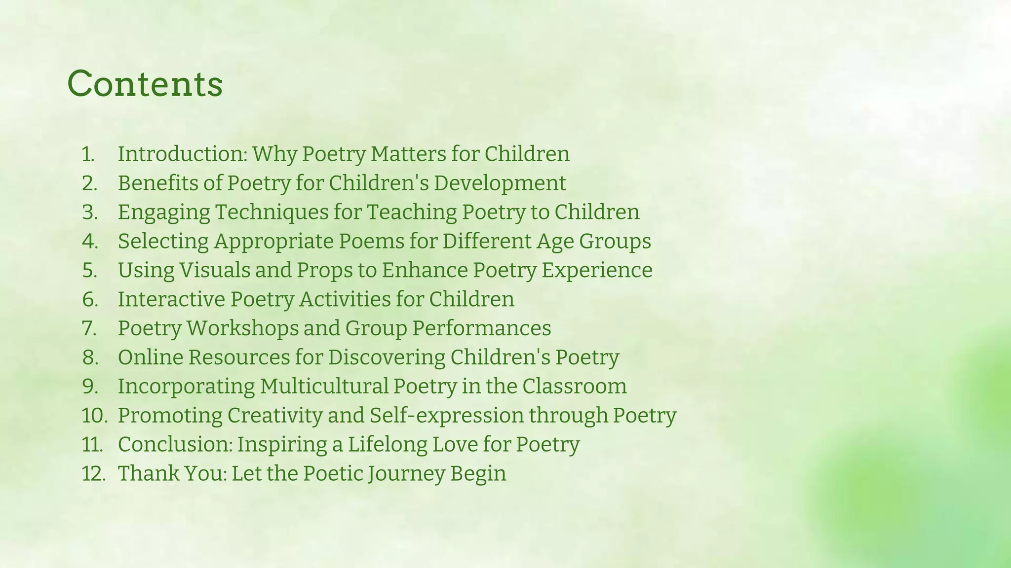 Poetry for Children (The Magic of Poetry).pptx