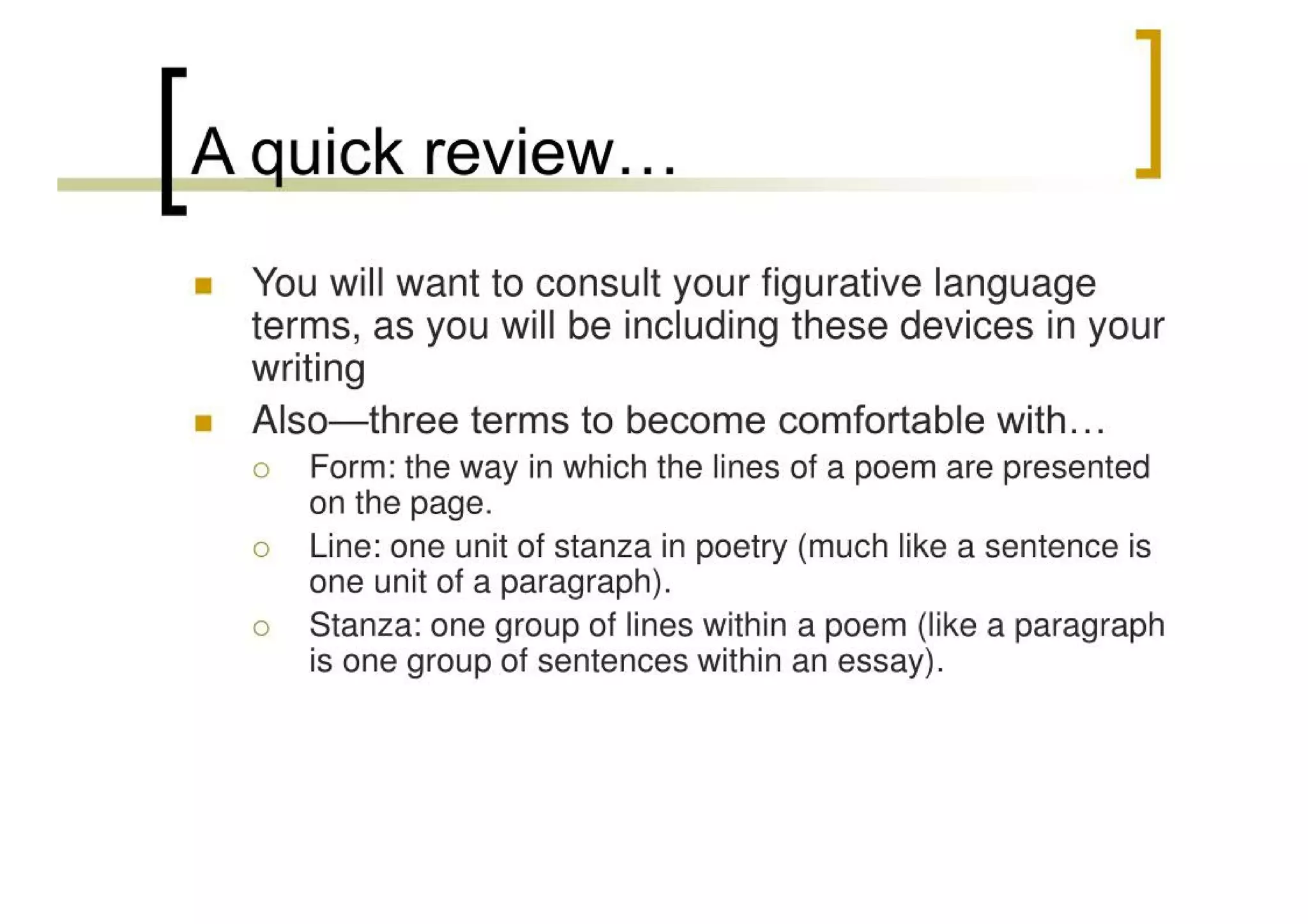 Poetry Forms | PDF