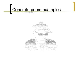 Poetry Forms | PDF