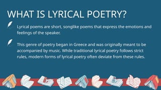 Poetry Forms and Genres Presentation in Colorful Modern Style.pptx