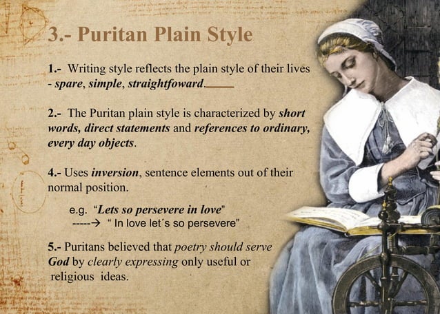 Poetry from puritanims | PPT