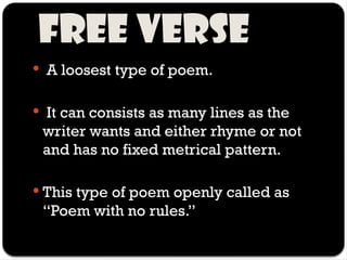 Q1 poetry grade 7 power point presentation | PPTX