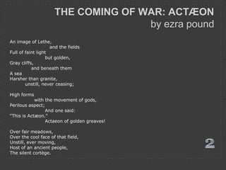 Poetry in pictures | PPTX