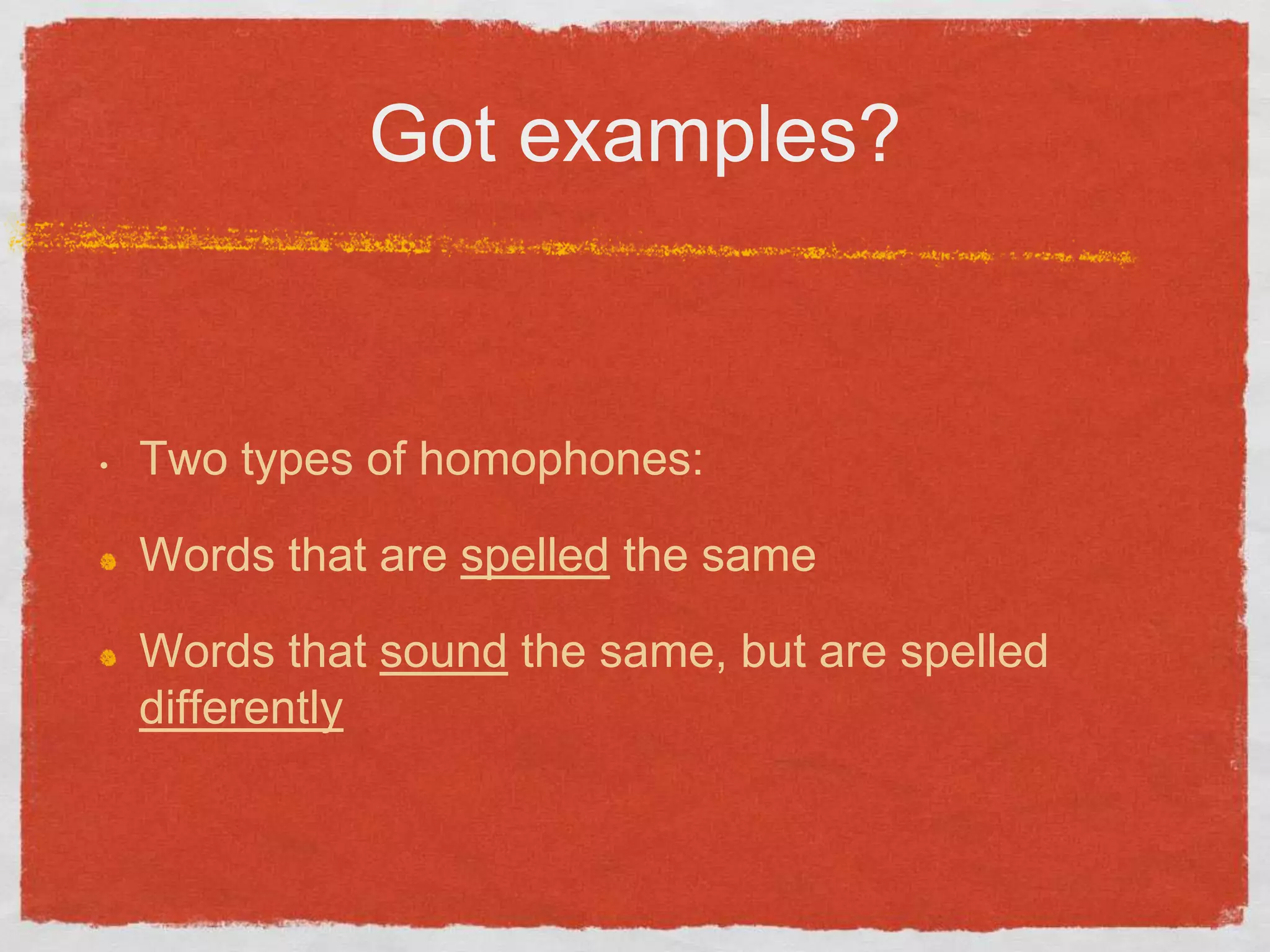 Poetry lesson homophones | PPSX
