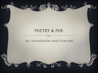 Poetry & Poe | PPT