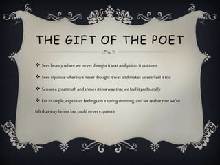 Poetry & Poe | PPSX