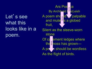 Poetry | PPT