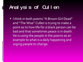 Poetry Analysis | PPT