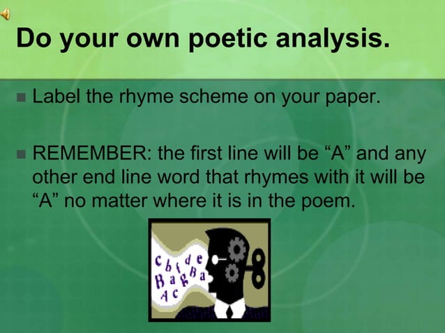 Poetry Power Point Presentation Observation | PPTX