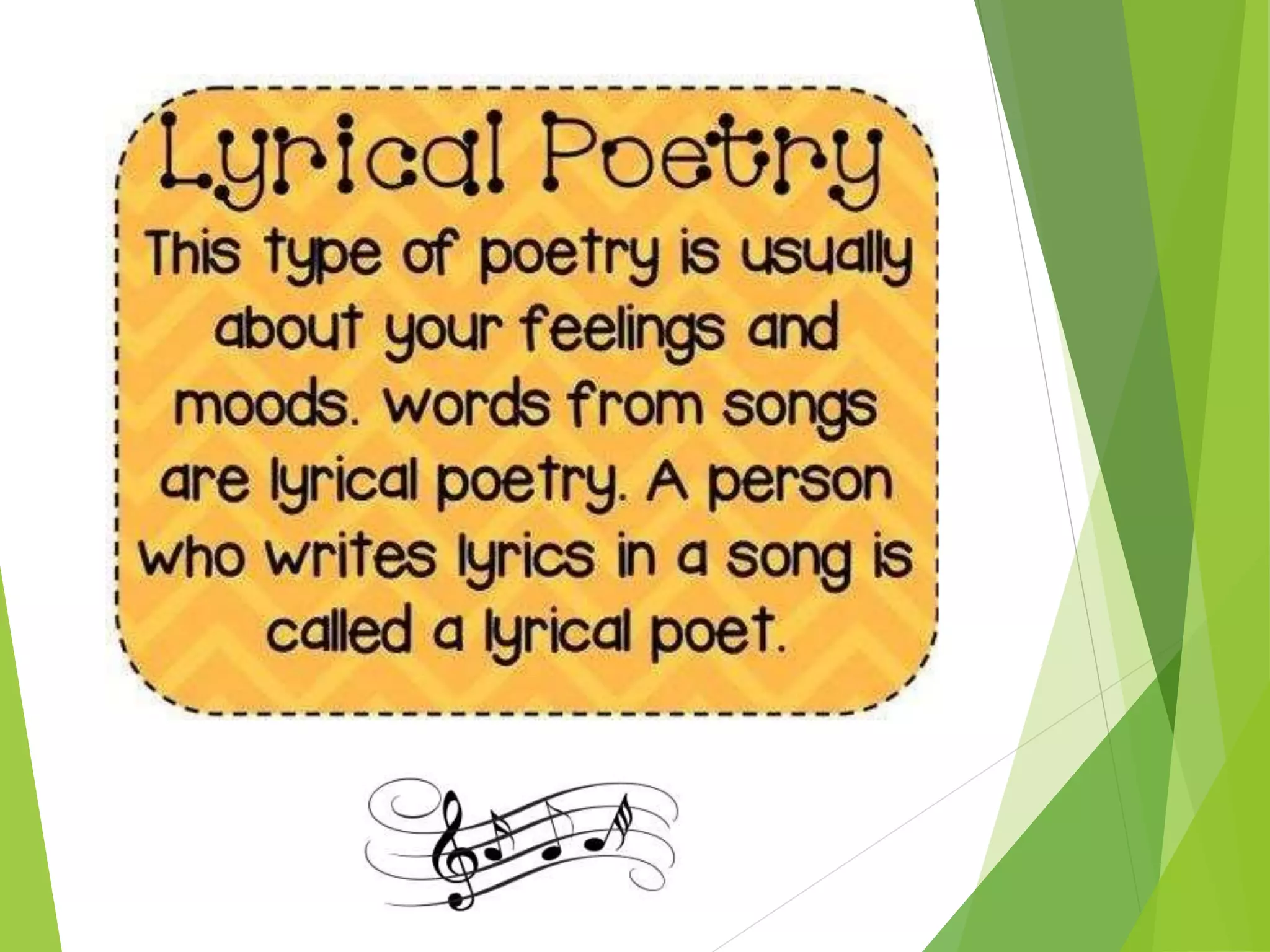 Poetry ppt | PPTX