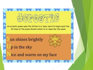 Poetry ppt | PPTX