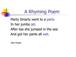 Poetryppt poetry review | PPT