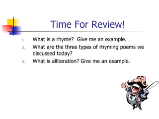 Poetryppt poetry review | PPT