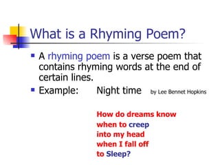 Poetryppt poetry review | PPT