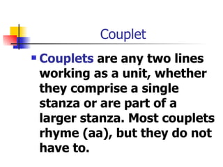 Poetryppt poetry review | PPT