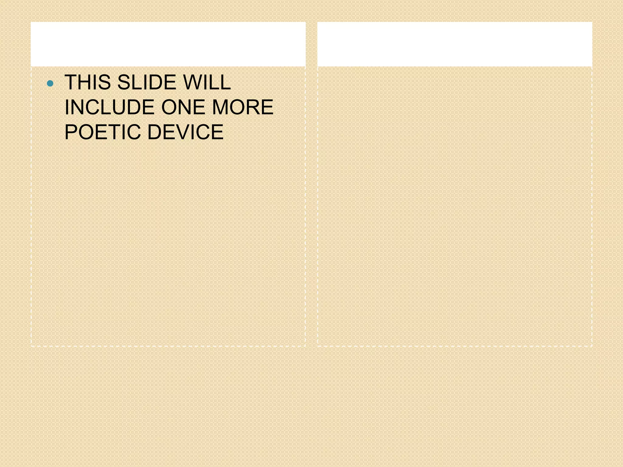 Poetry ppt example | PPT