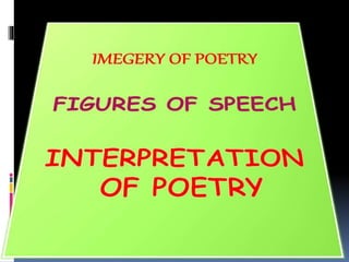 POETRY PRESENTATION ppt | PPT
