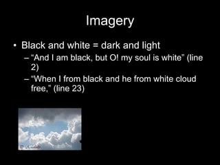 The little black boy - William Blake | PPT | Poetry | Books and Literature