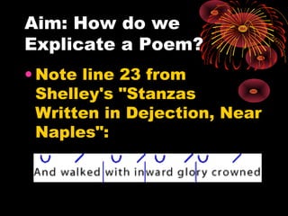 AP Poetry Explication | PPT