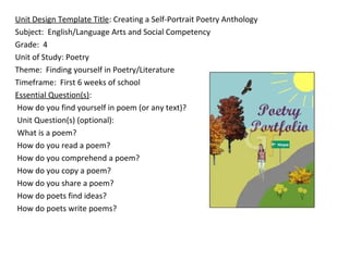 Poetry Project | PPT | Poetry | Books and Literature