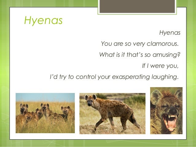 The Plural Of Hyena Interesting Quotes By Famous People