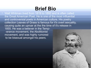 Poetry project | PPT