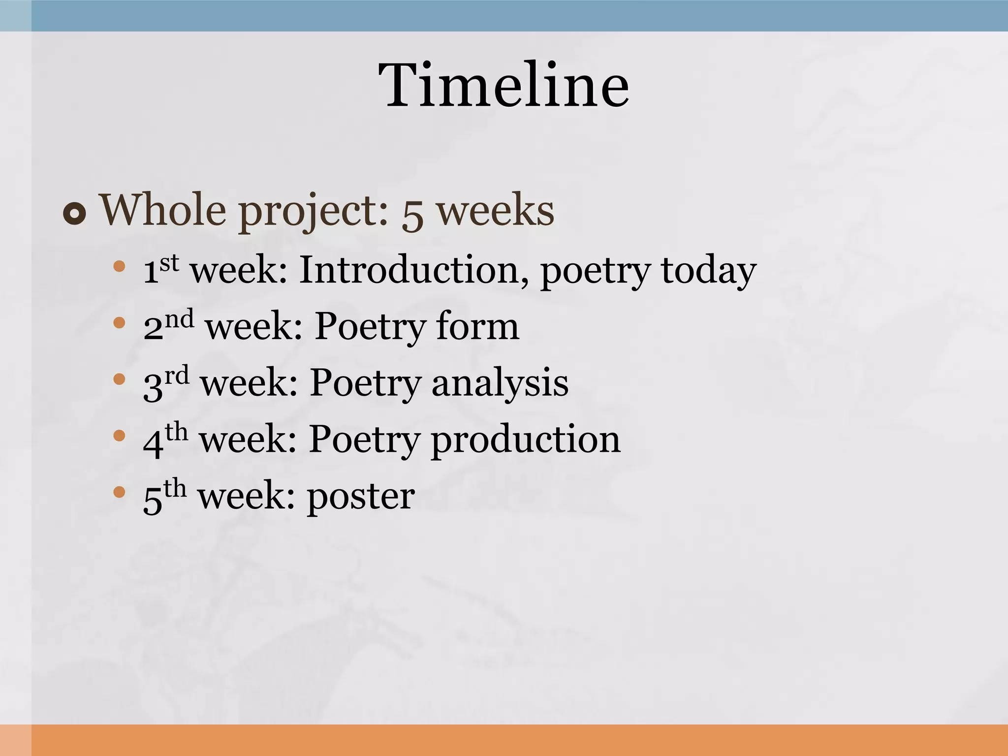 Poetry project | PPTX | Poetry | Books and Literature