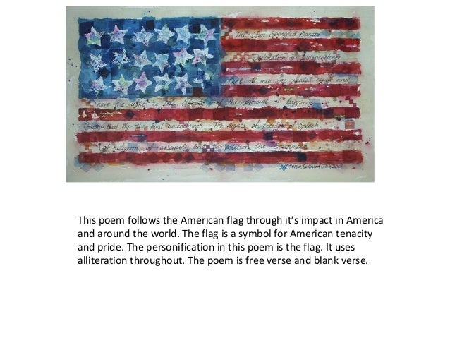 I Am The American Flag Poem