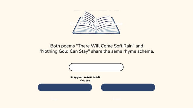 FORMS AND ELEMENTS OF POETRY QUIZ.pptx | Poetry | Books and Literature