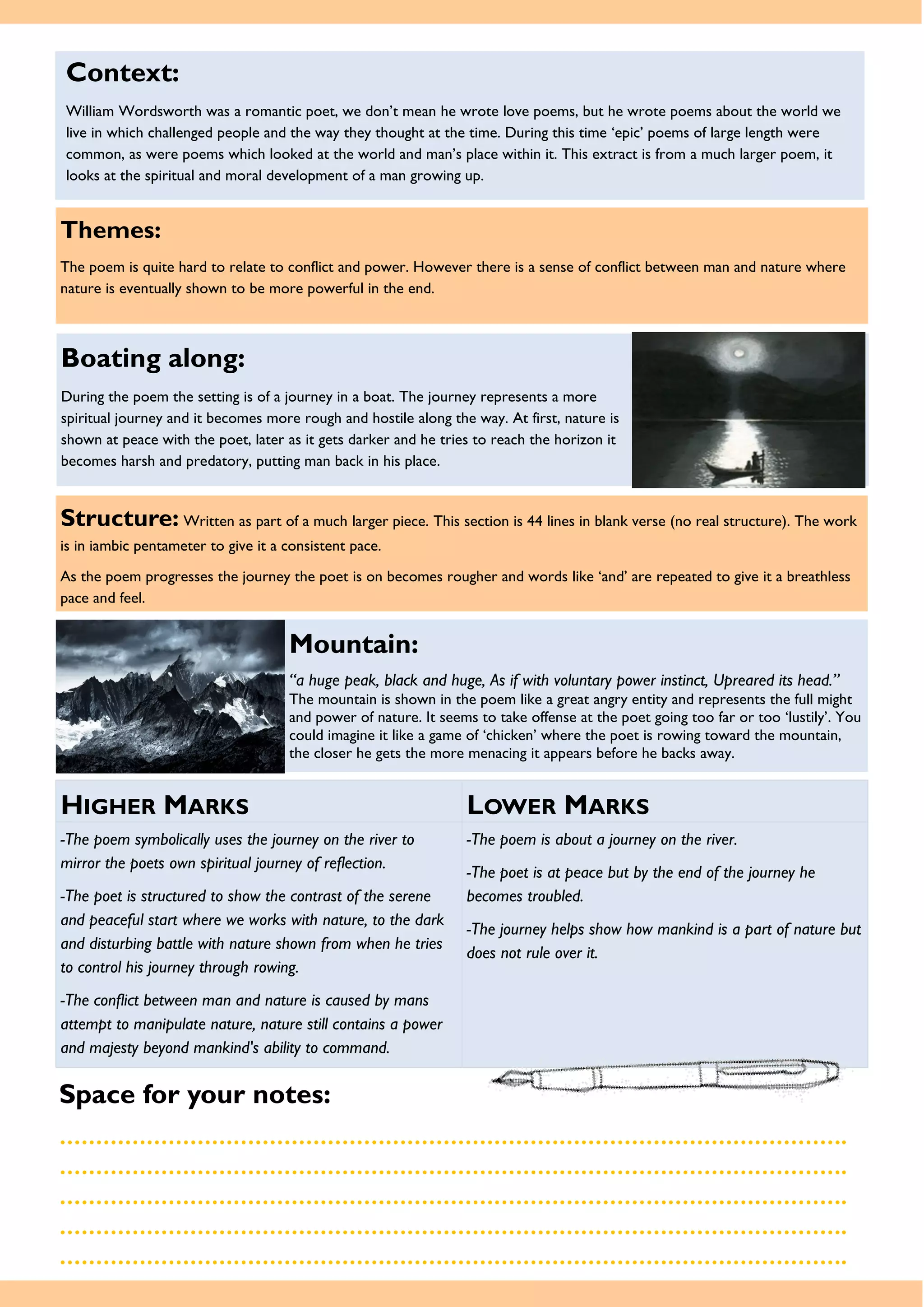 AQA Power and Conflict Poetry Revision Guide | PDF