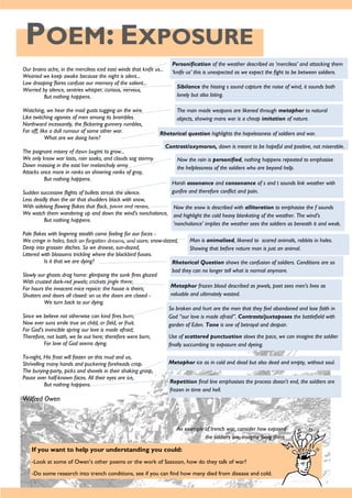 AQA Power and Conflict Poetry Revision Guide | PDF