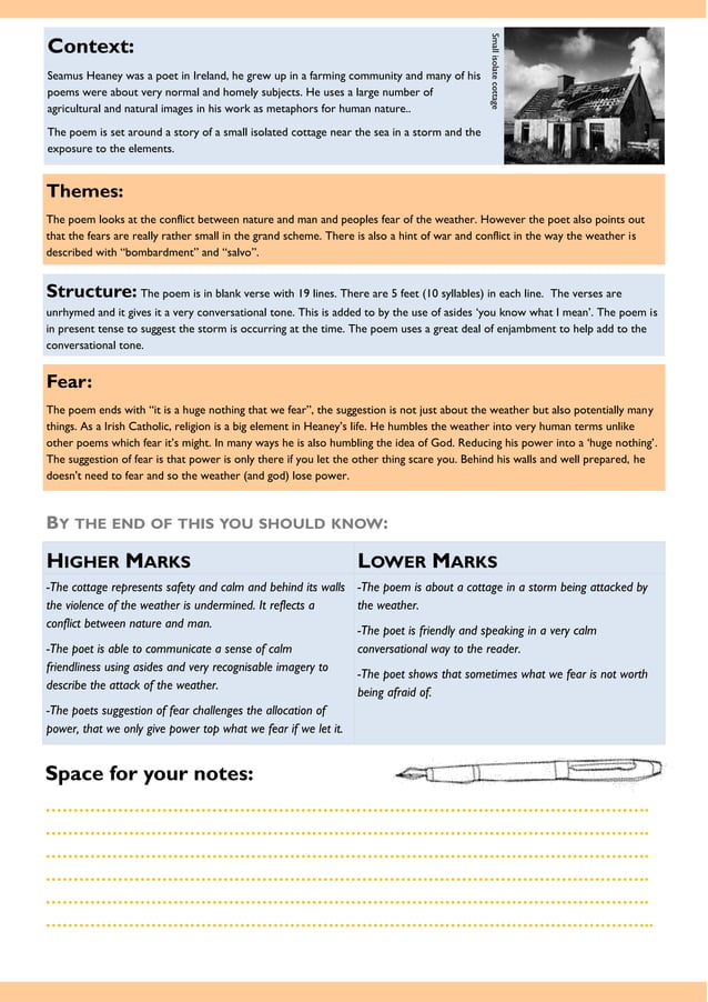 AQA Power and Conflict Poetry Revision Guide | PDF