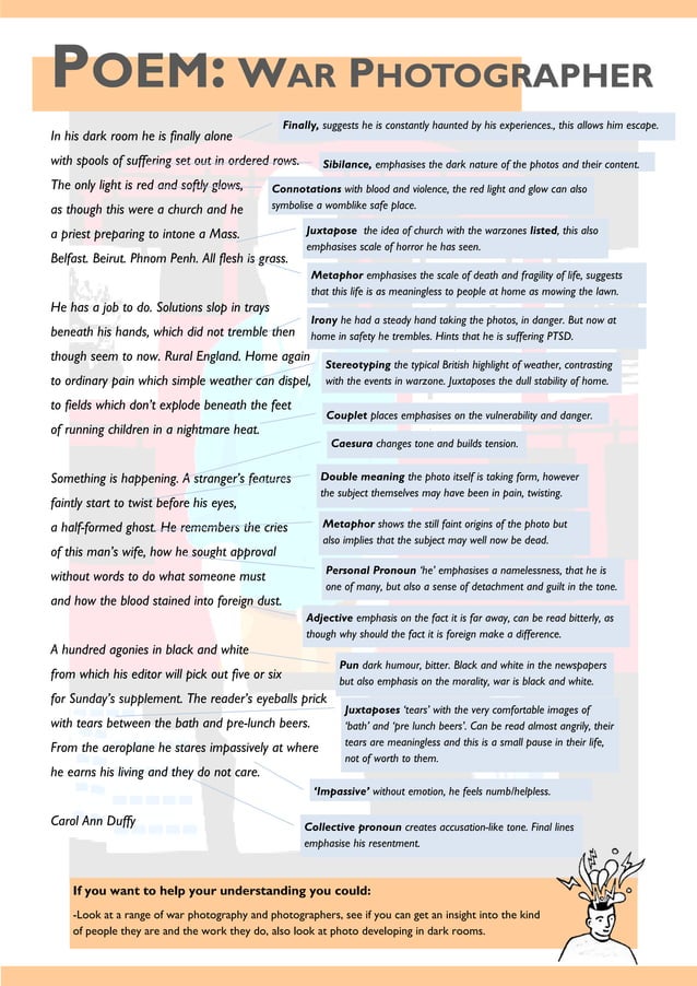 AQA Power and Conflict Poetry Revision Guide | PDF