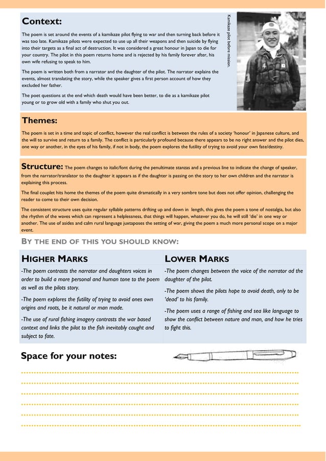 AQA Power and Conflict Poetry Revision Guide | PDF
